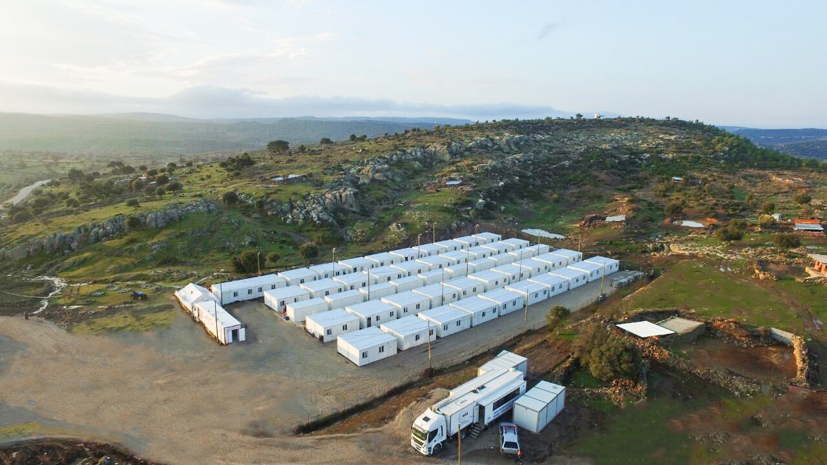 Residential Containers in Disaster Areas (100 unit) - Dorce Modular Homes